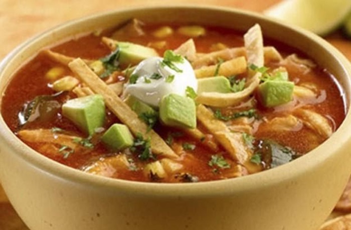 Sopa de tortillas casera original: Receta tradicional mexicana ...